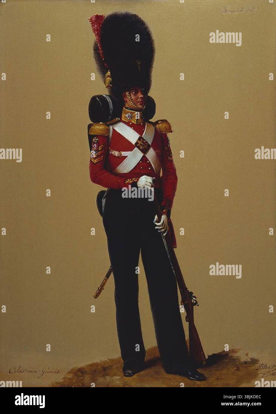 Alexandre-Jean Dubois-Drahonet (1791–1834) painted Colour-Sergeant ...