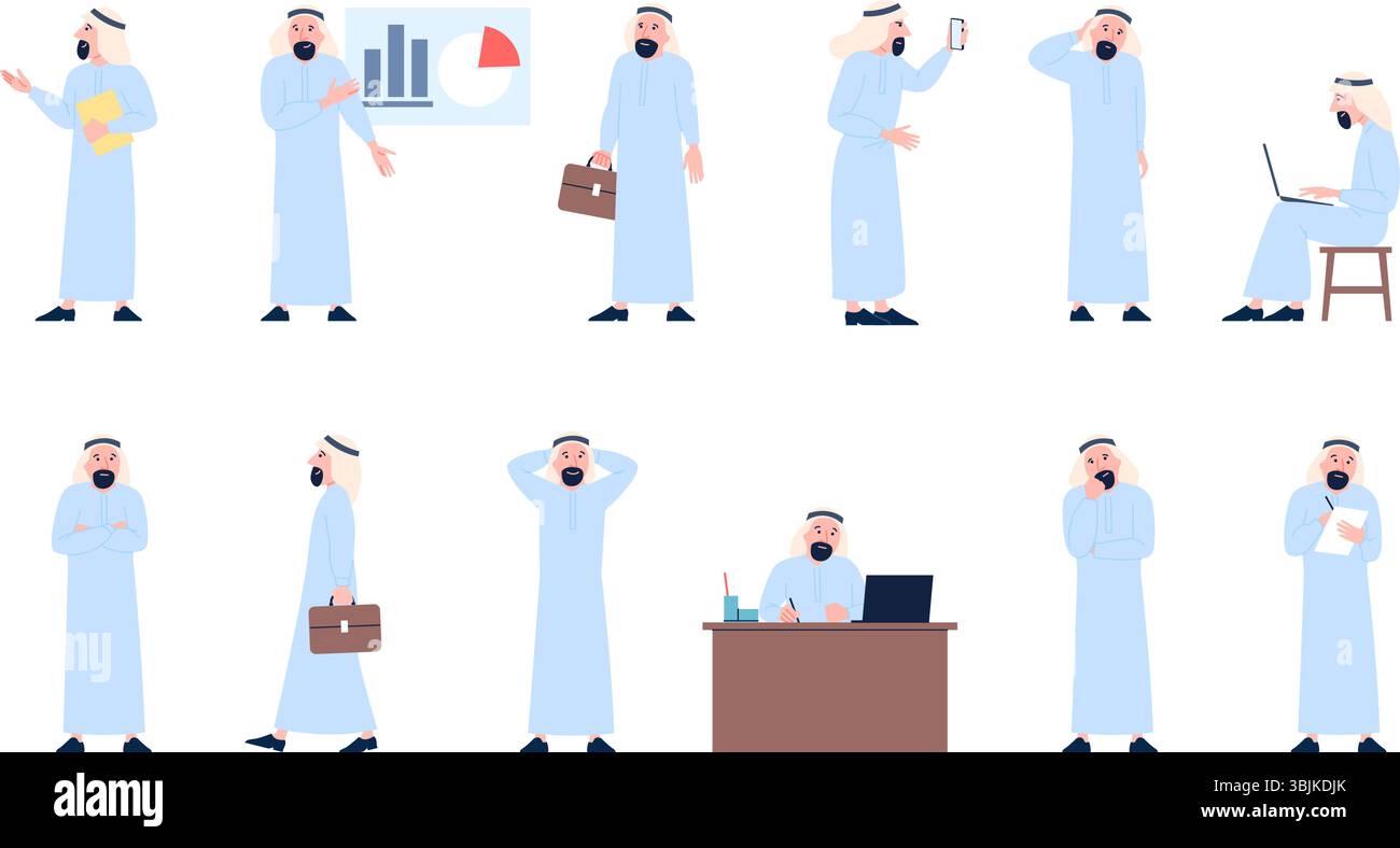 Saudi man worker hi-res stock photography and images - Alamy