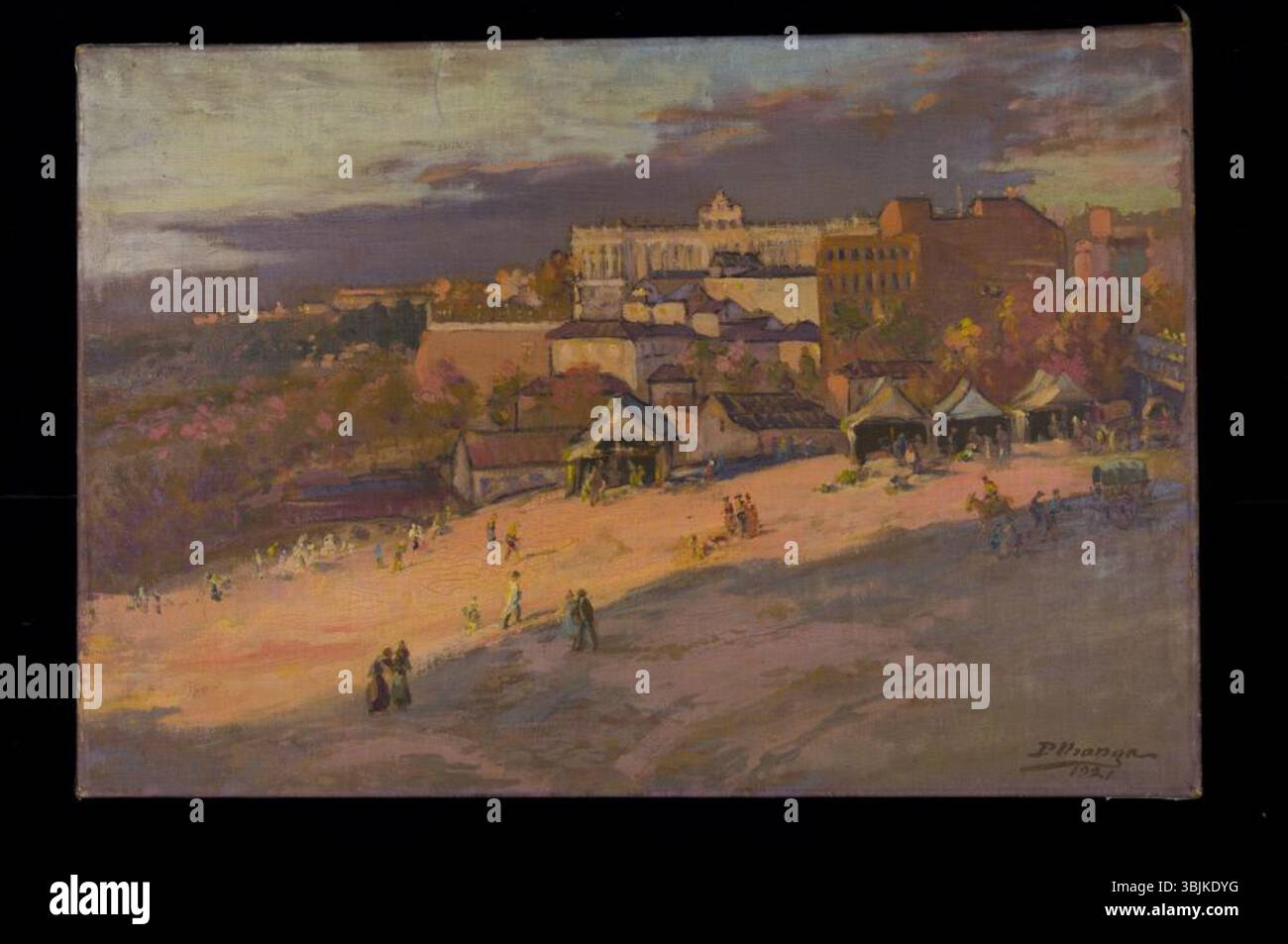 Pablo Uranga (1861–1934) painted 'The Palace of the King (Palacio de ...