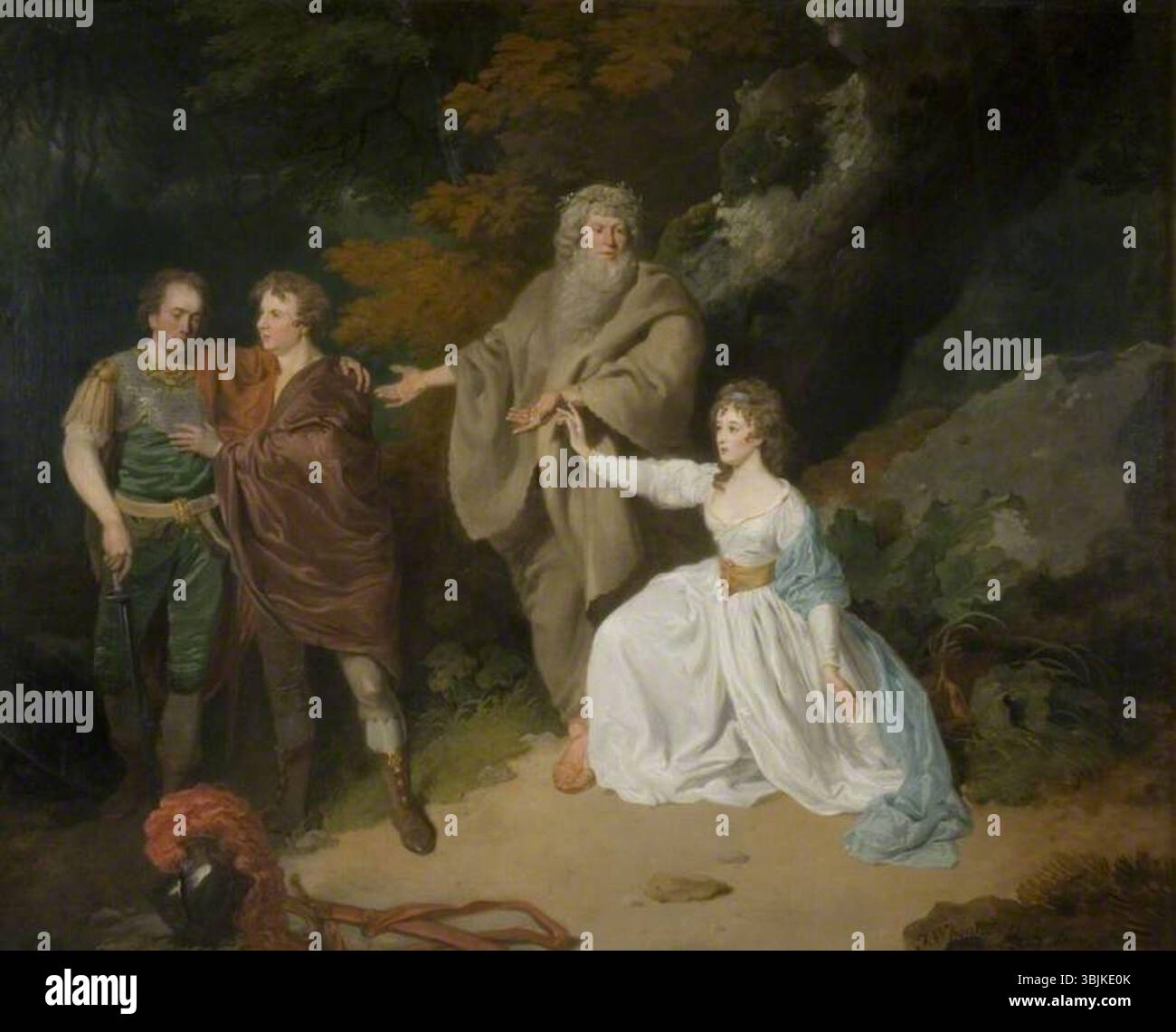 Wheatley, Francis; A Scene from Shakespeare's 'The Tempest'; Birmingham ...