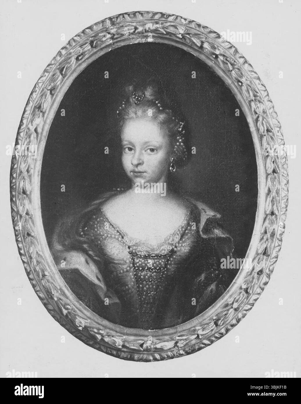 'Johanna Elisabet, 1680-1757' by David von Krafft is a portrait of the ...