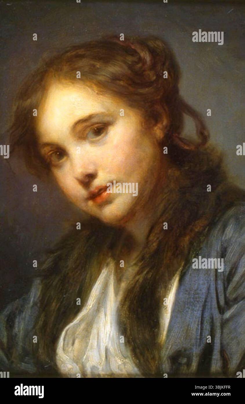 'La Polonaise' by Jean-Baptiste Greuze is an 18th-century painting ...