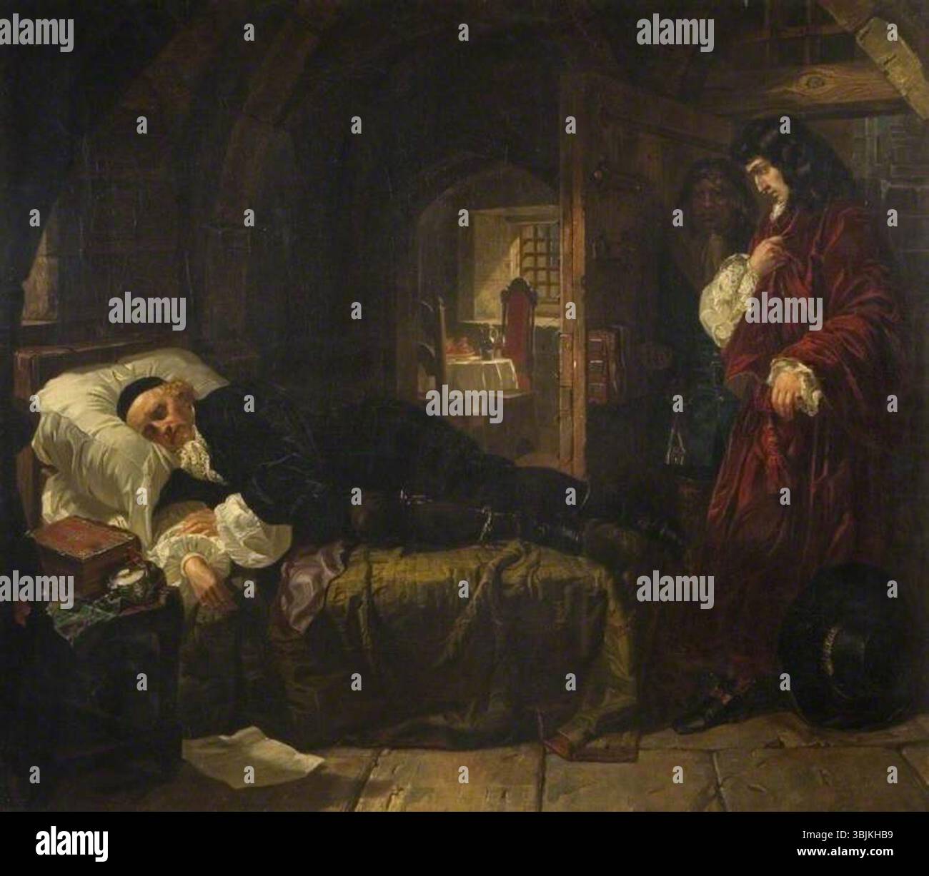 Ward, Edward Matthew; The Last Sleep of Argyle before His Execution ...