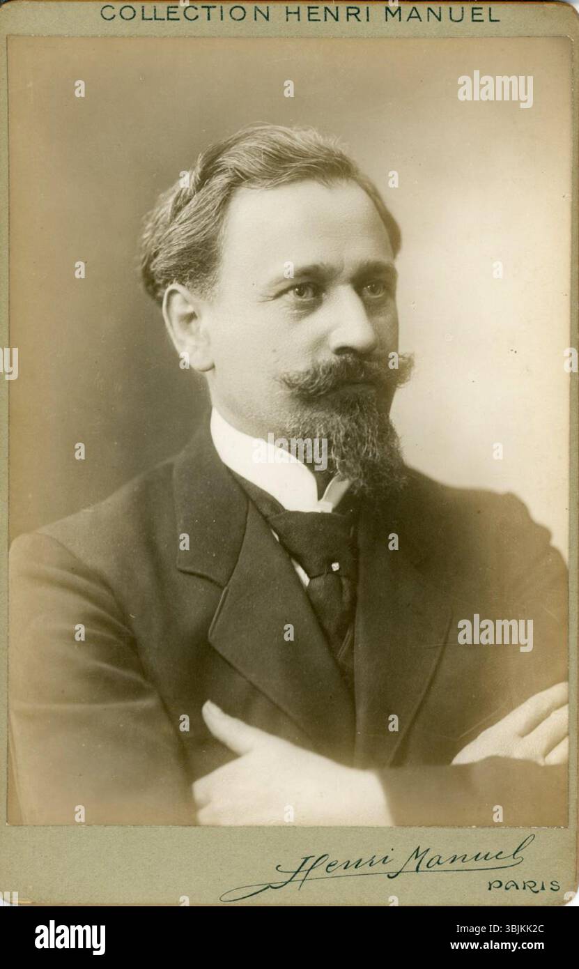 Henri Manuel captured this 19th-century photograph of Jules Guichard, a ...