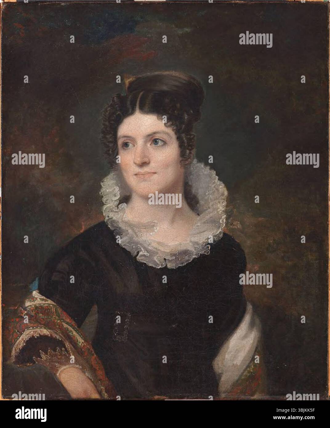 This portrait by John Wesley Jarvis, painted circa 1820, depicts ...