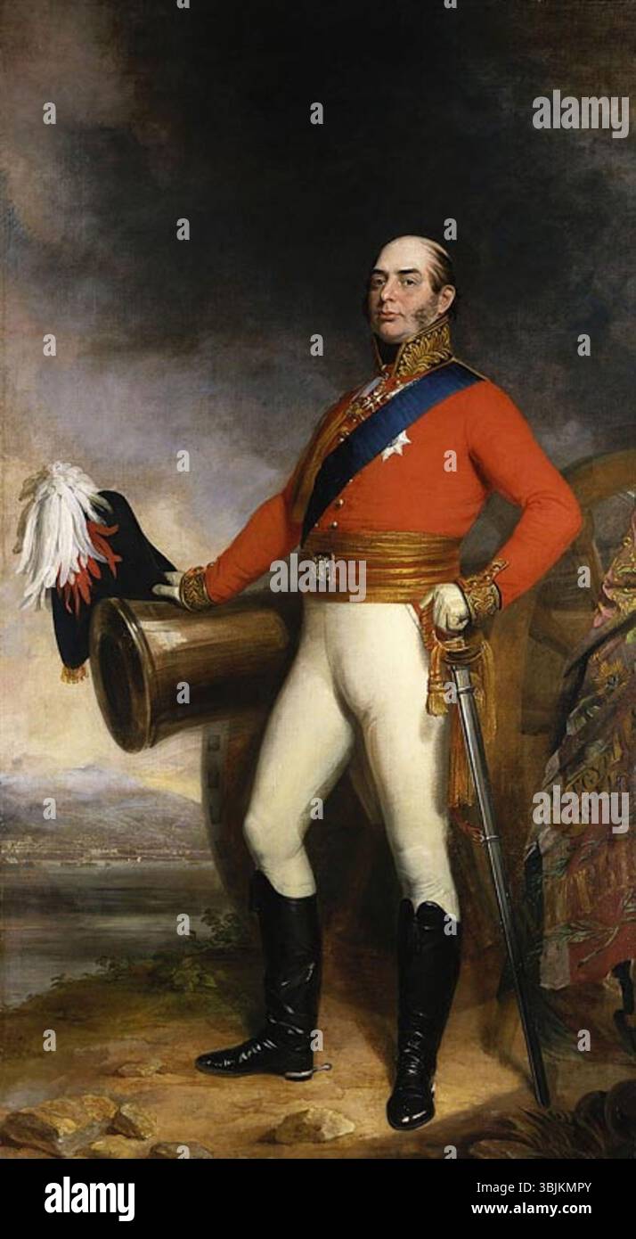 George Dawe’s 1818 portrait of Edward, Duke of Kent, shows the prince ...