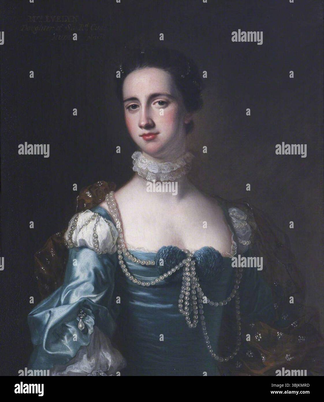 Hudson, Thomas; Jane Cust (1725-1791), Mrs James Evelyn; National Trust, Belton House; http ...