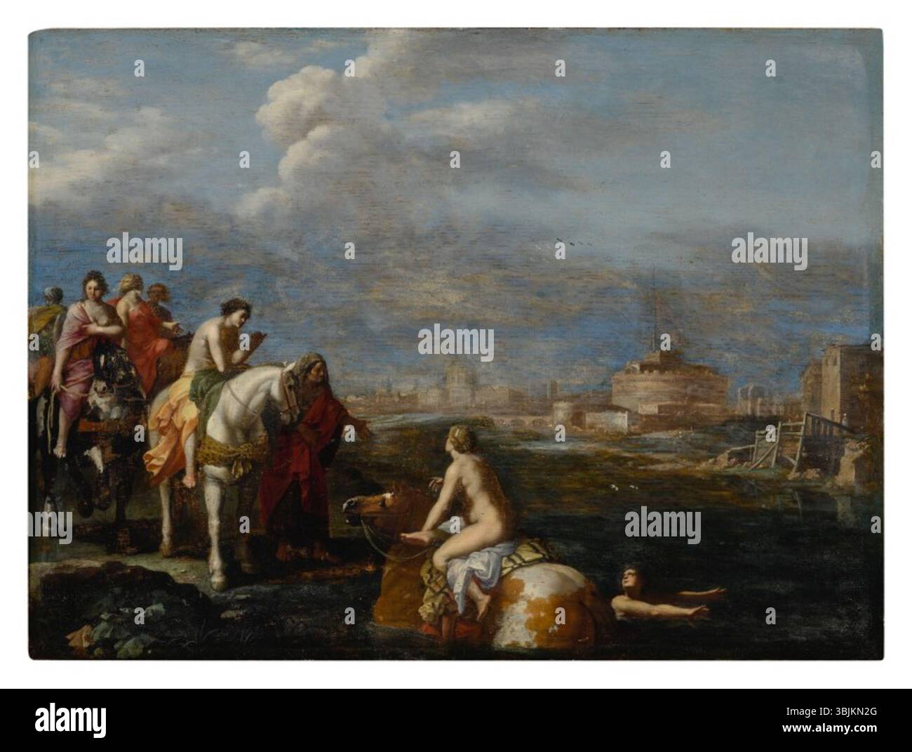 Cornelius van Poelenburgh’s 'The Flight of Cloelia' (1594/1595–1667 ...