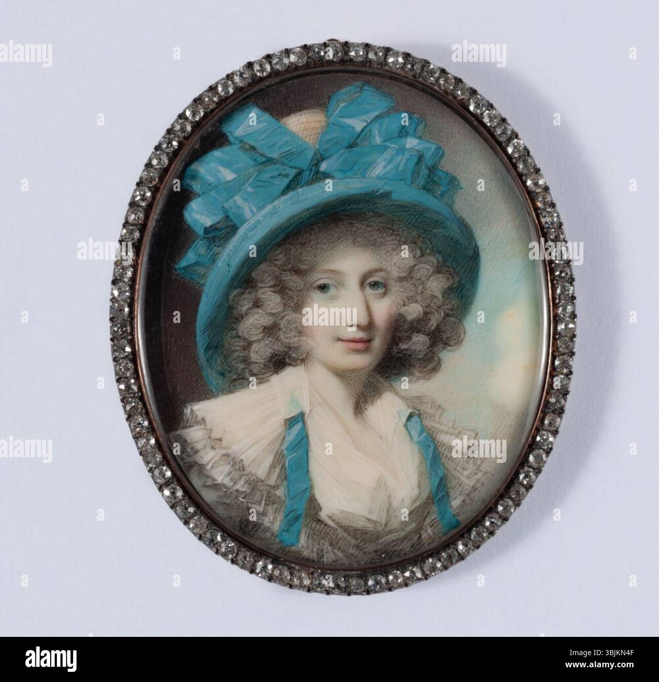 George Engleheart’s portrait from between 1780 and 1784 traditionally ...