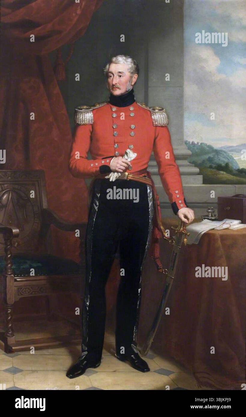 Lucas, John; Colonel George Rice-Trevor (1795-1869), 4th Baron Dynevor ...