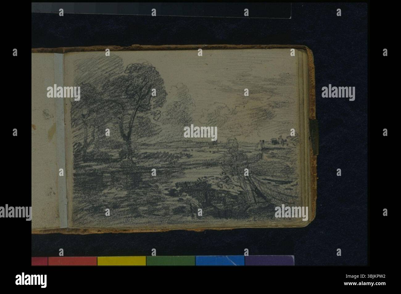This piece by John Constable captures the delicate interplay of light ...
