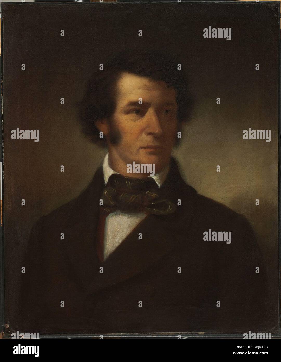 Walter M. Brackett's 1854 portrait of Charles Sumner captures the U.S ...