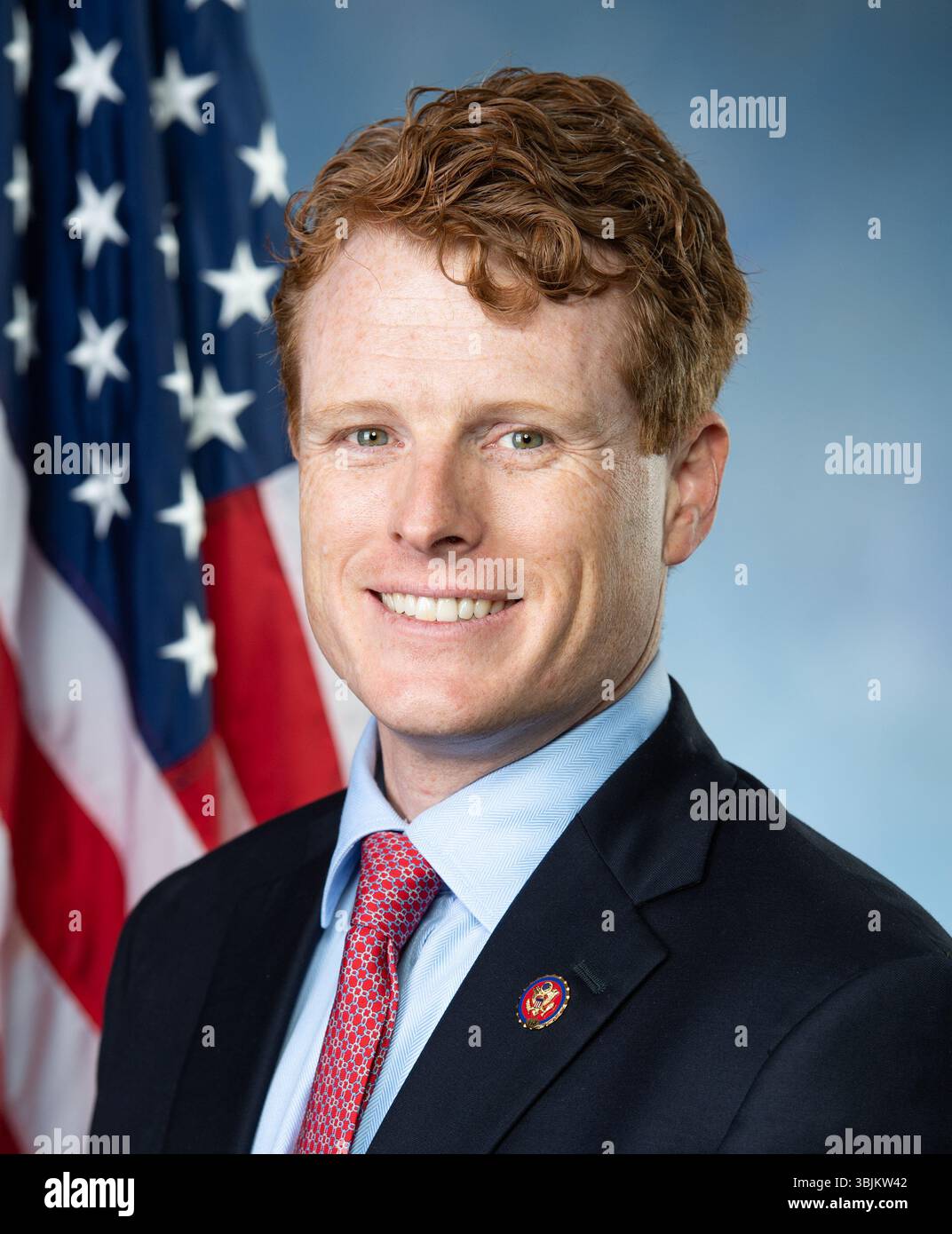 Official portrait of U.S. Rep Joseph Kennedy III, 2019 Stock Photo - Alamy