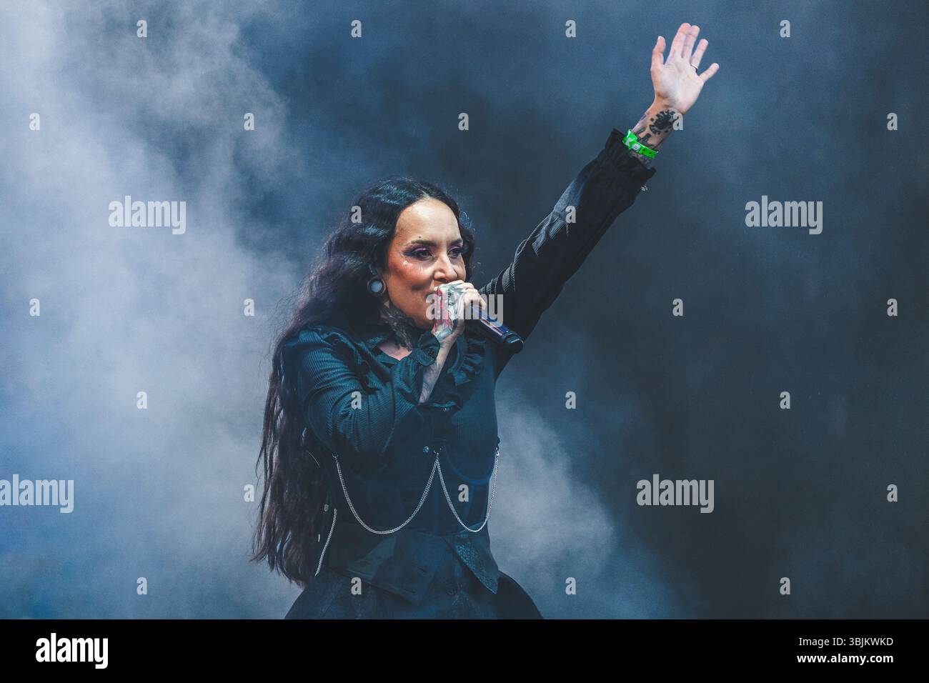 Gdansk, Poland. 06th, June 2025. The Ukrainian heavy metal band Jinjer ...