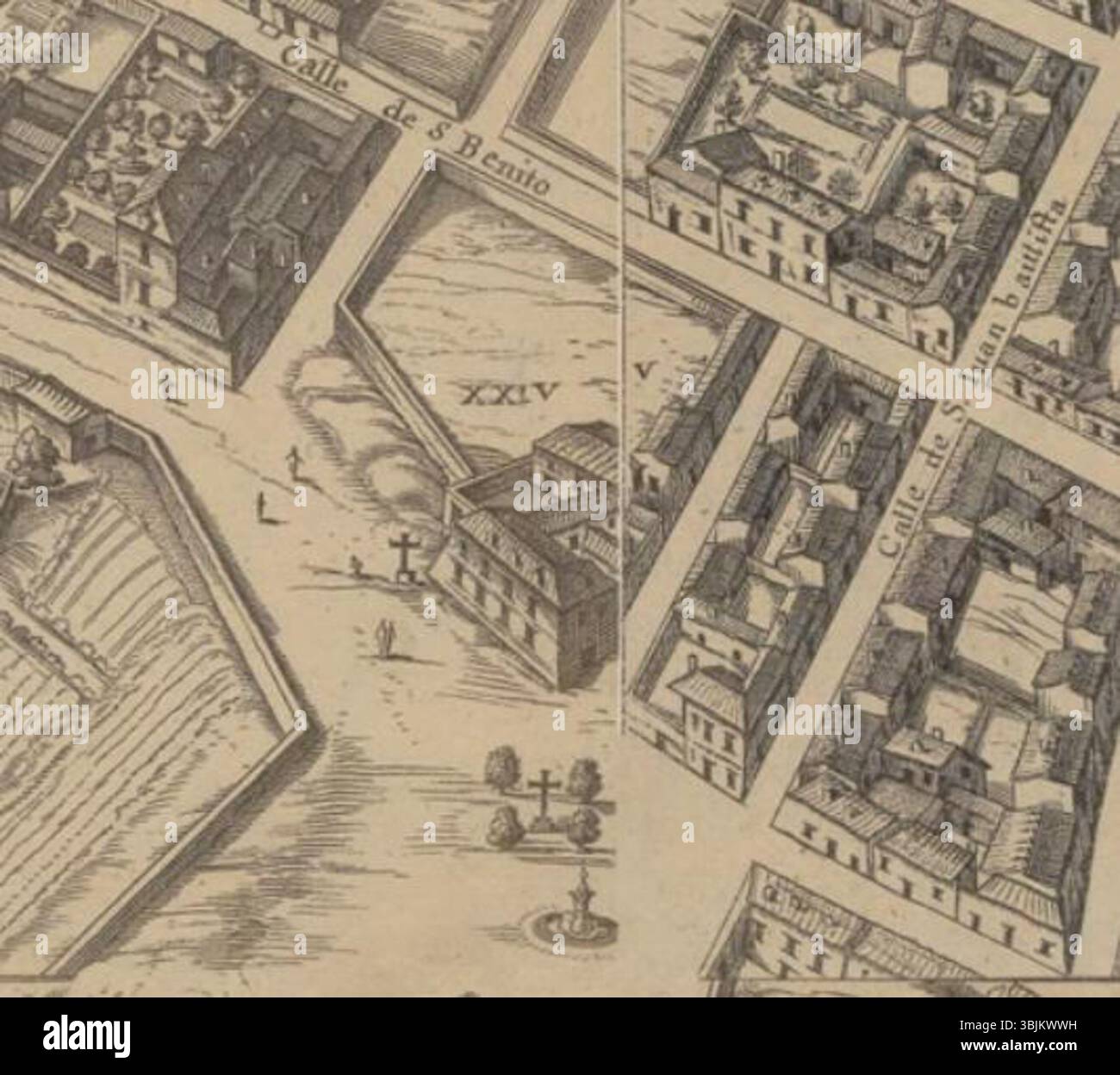 Pedro teixeira albernaz 1656 madrid hi-res stock photography and images ...