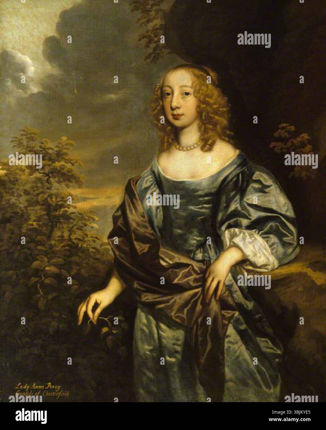 Lely, Peter; Lady Anne Percy (1633-1654), Lady Stanhope; or Lady ...
