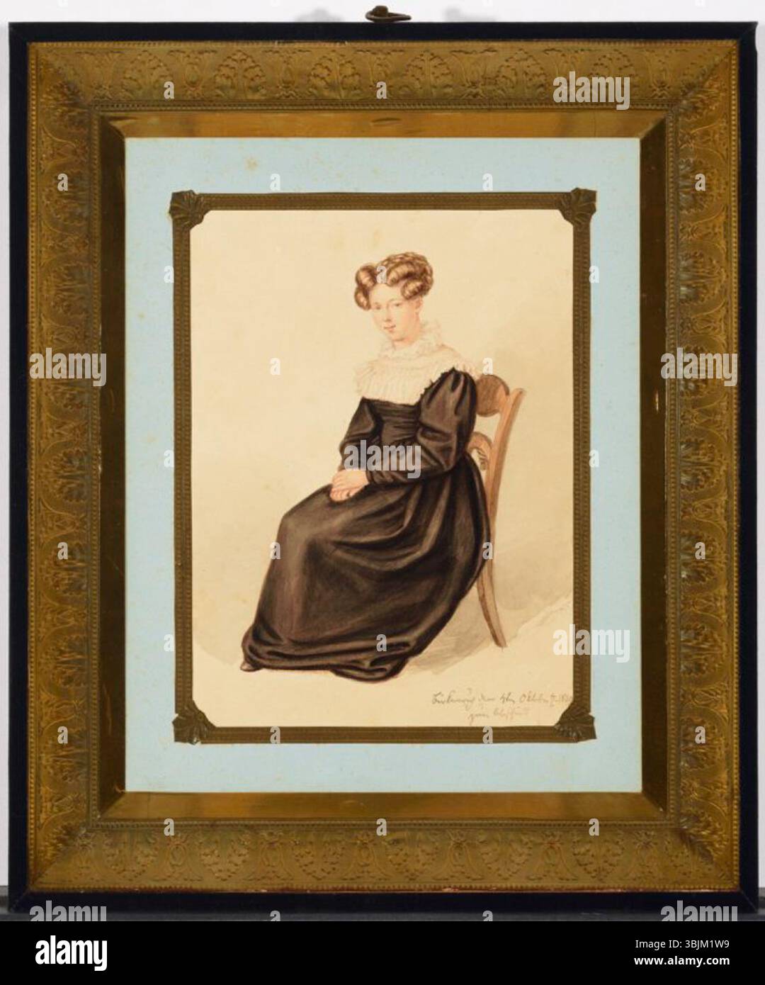 August Georg Wilhelm Pezold’s 'Daami portree' (Portrait of a Lady ...