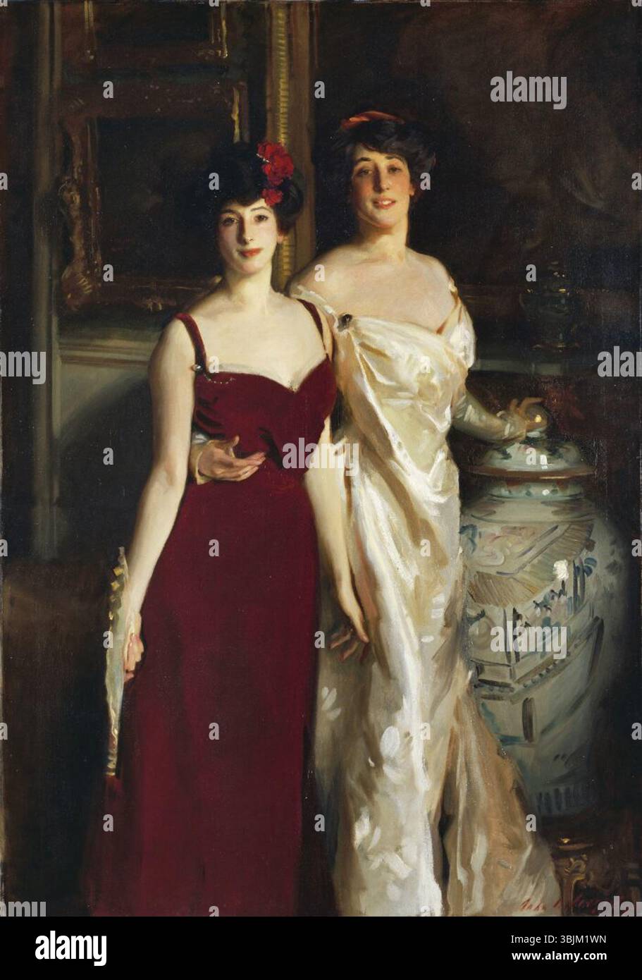 Sargent's 1901 painting of Ena and Betty, daughters of Mr. and Mrs ...