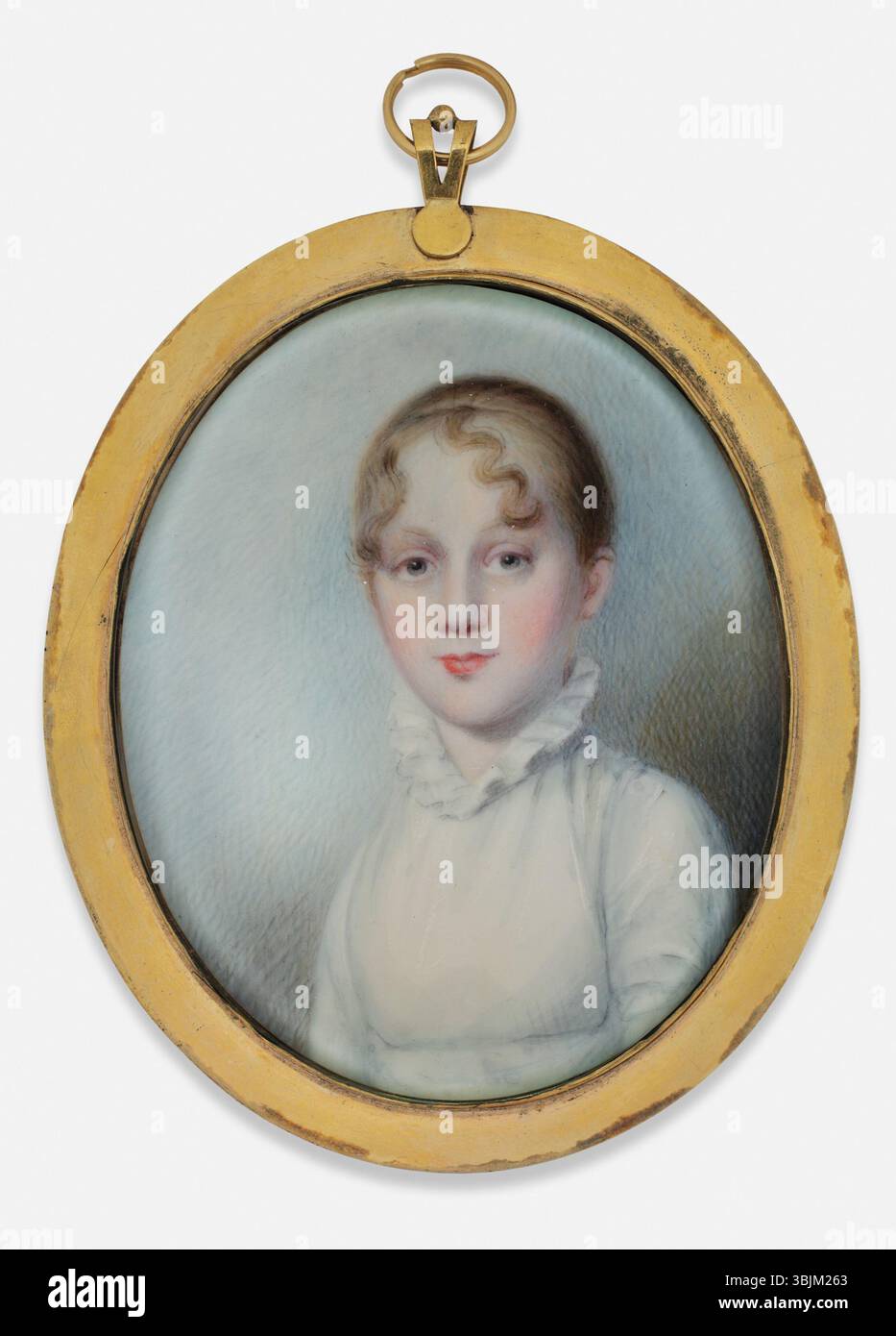 Anson Dickinson’s 'A Young Lady' (c. 1815) is a finely crafted portrait ...