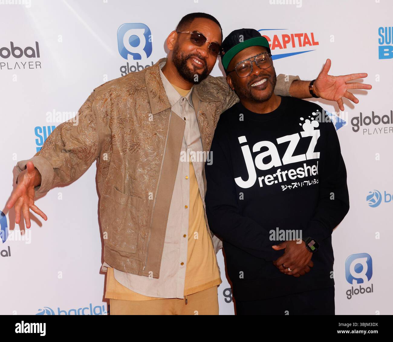 London, UK. 15th June, 2025. Will Smith and DJ Jazzy Jeff attending the ...