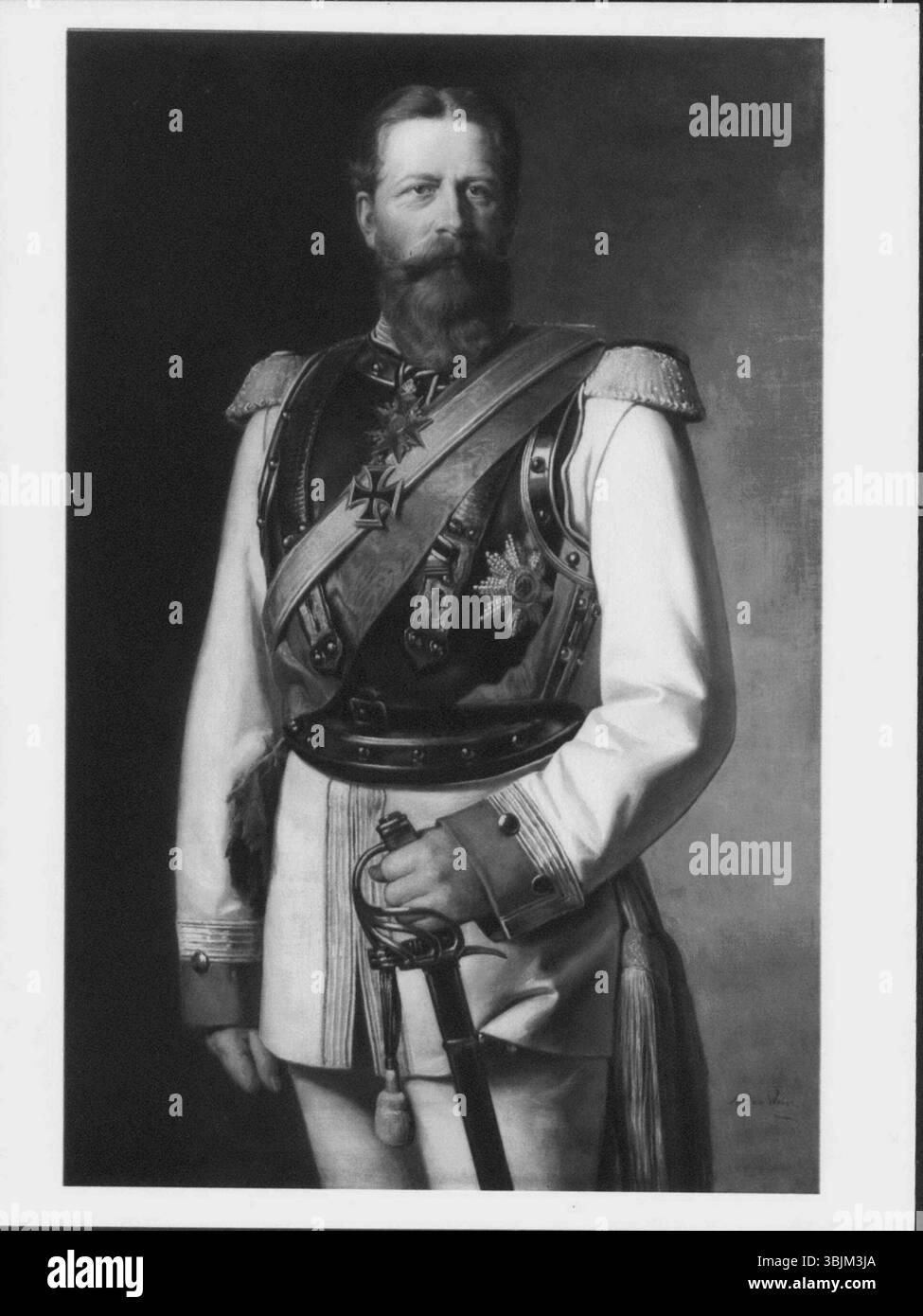 Royal oil painting crown Black and White Stock Photos & Images - Alamy