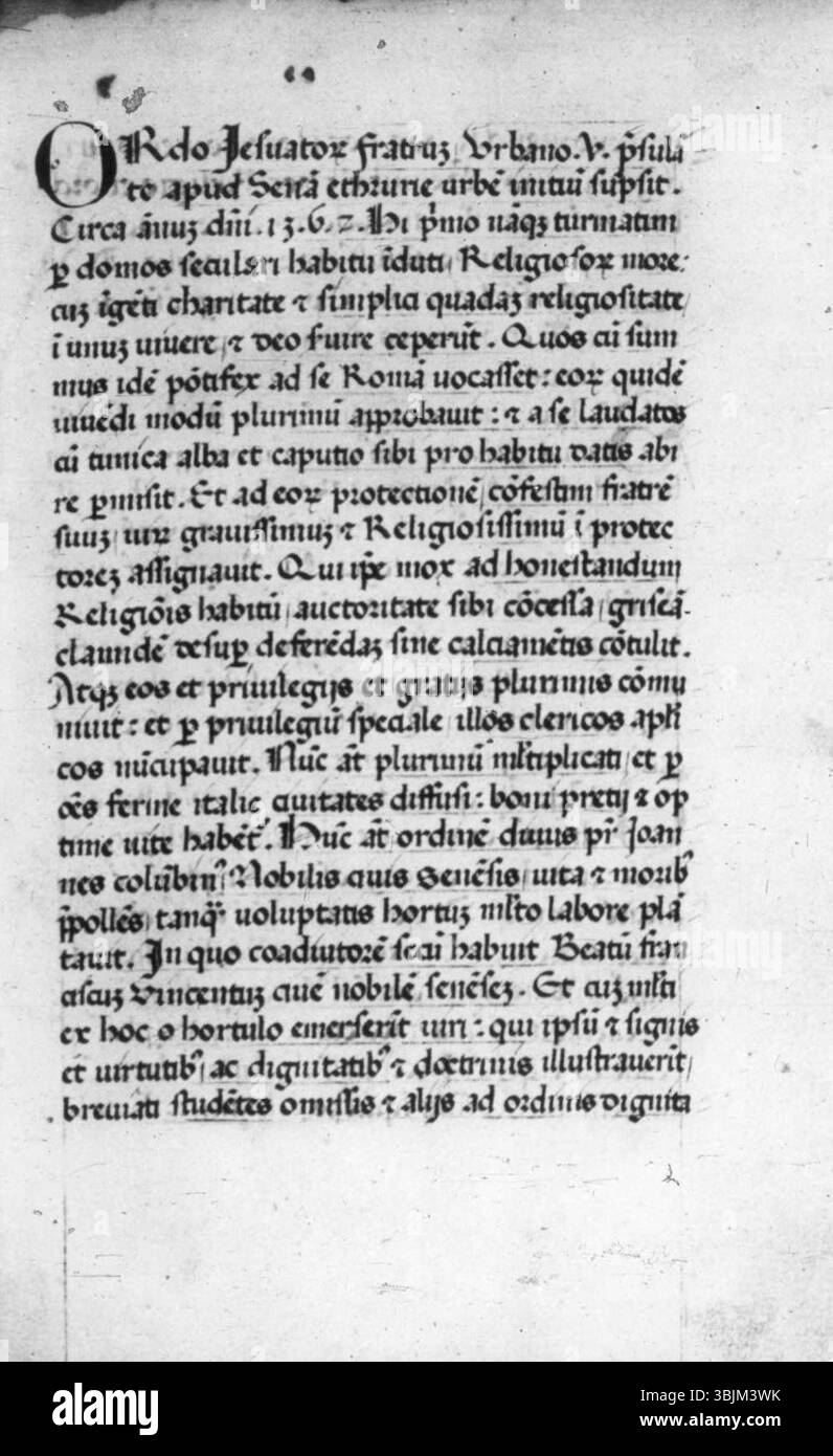 Antonio Bettini’s 1492 manuscript, 'Tractatus sive allegationes', in ...