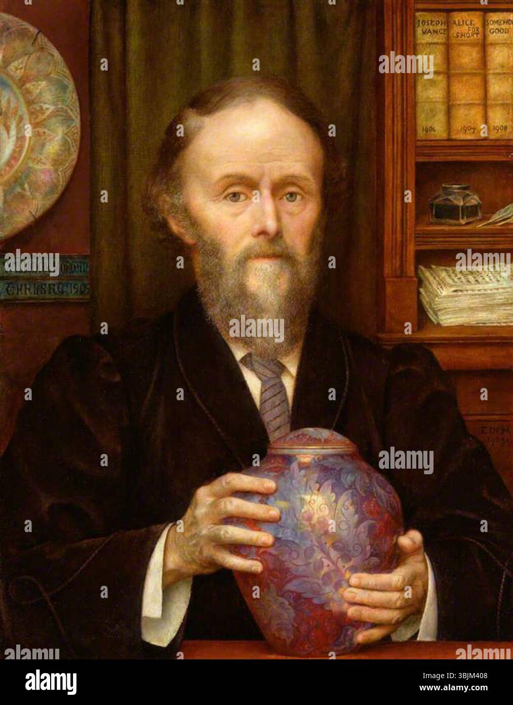 de Morgan, Evelyn; William De Morgan; National Portrait Gallery, London ...
