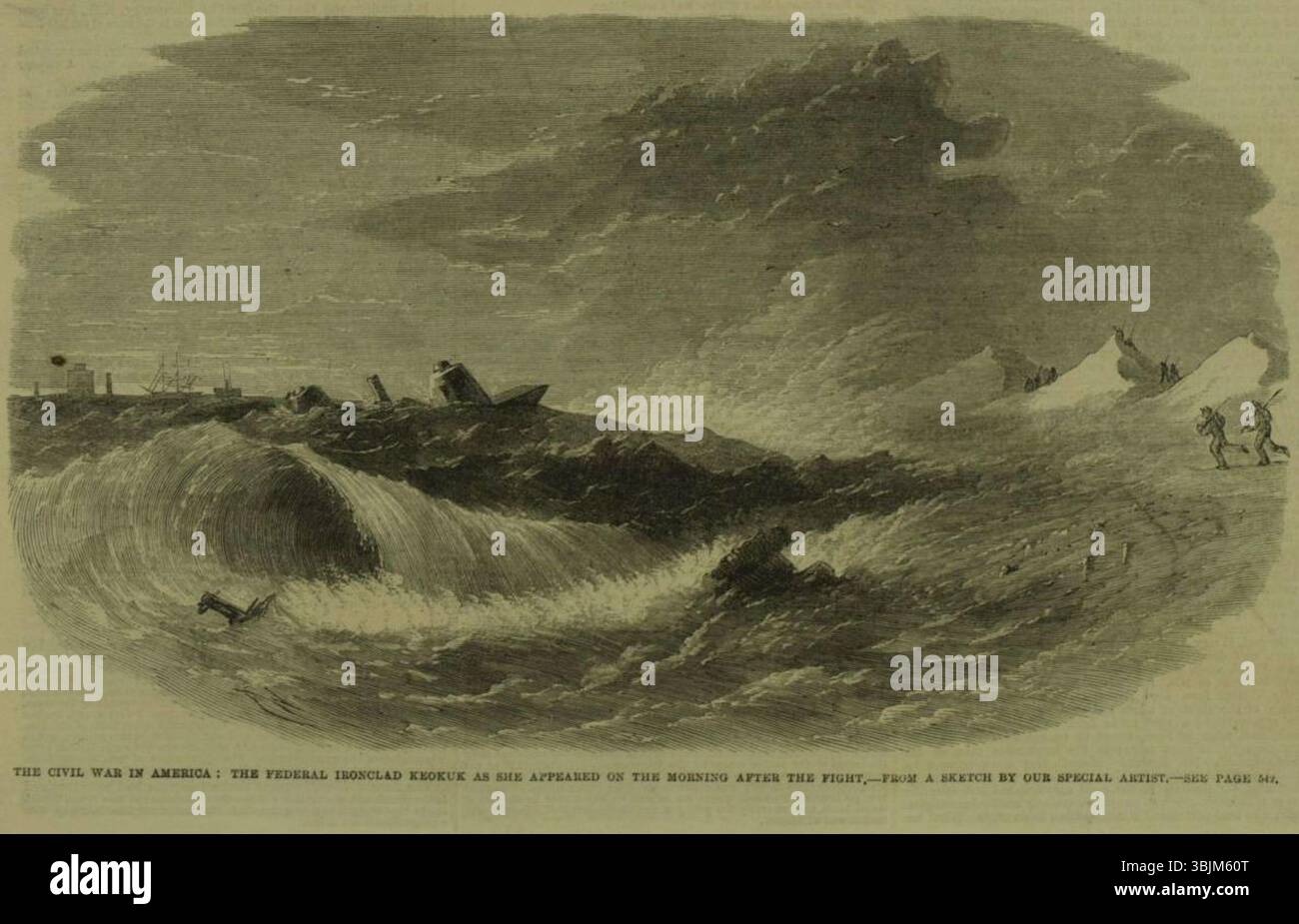 An illustration from *The Illustrated London News* (May 16, 1863 ...