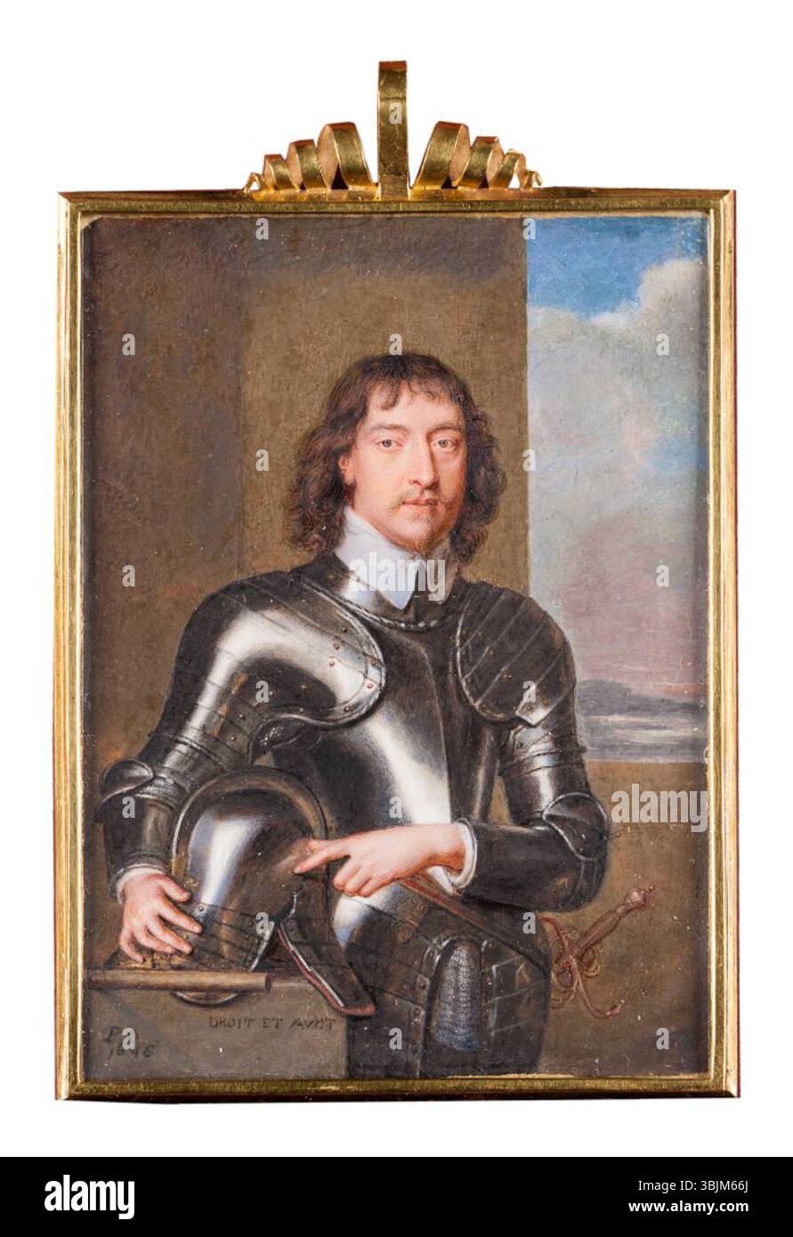 Peter Oliver (1594–1648) painted this portrait of Henry Fredric Howard ...