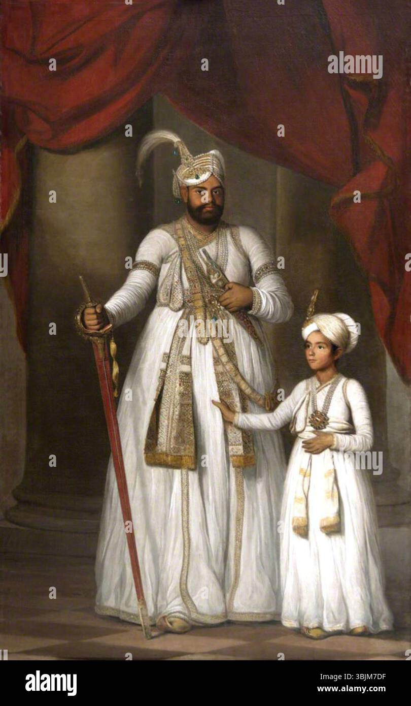 Hickey, Thomas; Prince Azim-ud-Daula (1775-1819), Nawab of the Carnatic ...