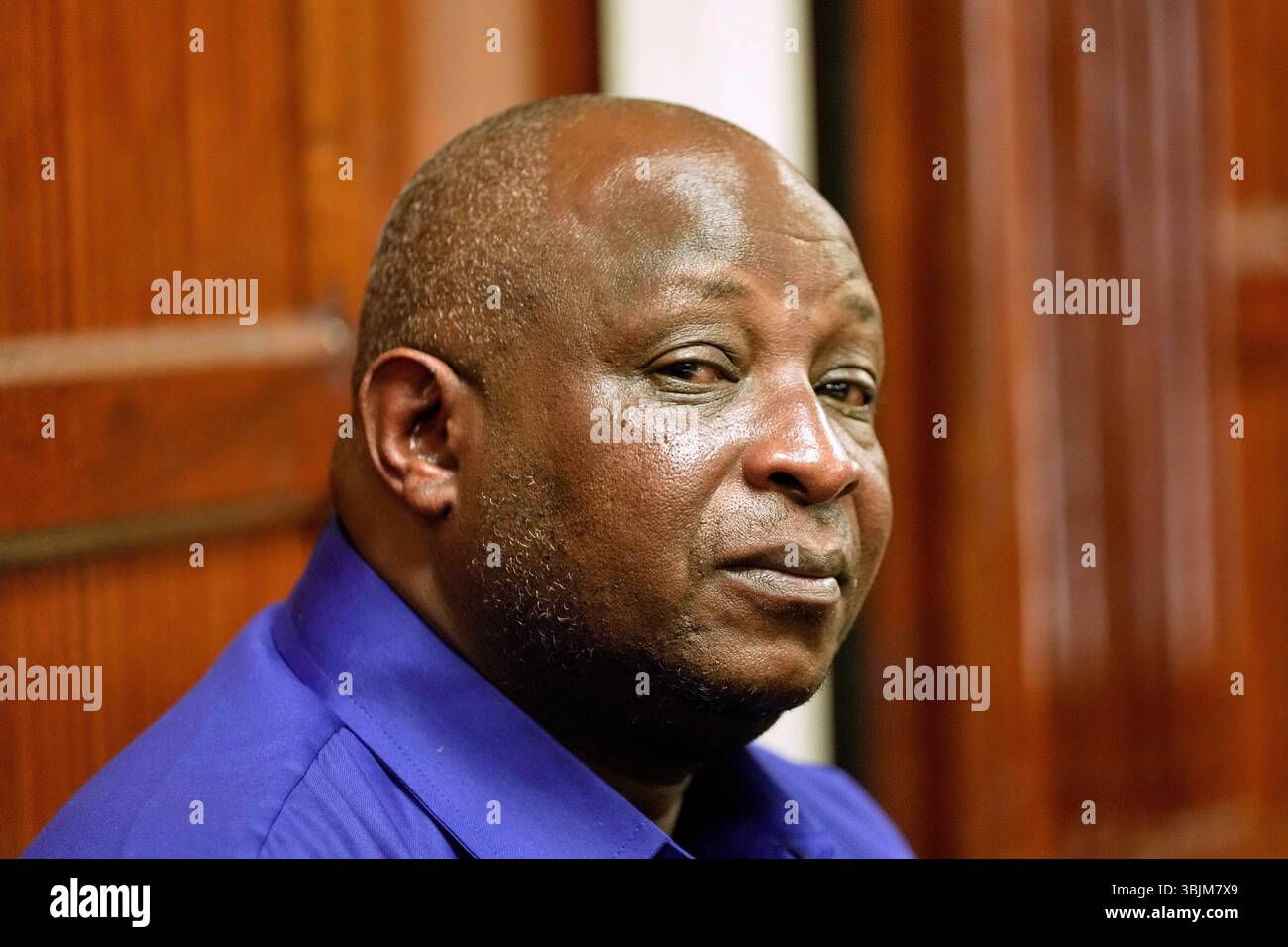 Samson Talam, the Officer Commanding Station (OCS) at Nairobi Central ...