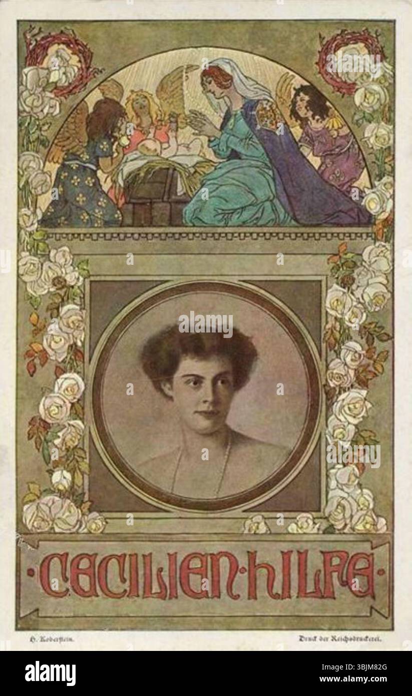 Hans Koberstein’s *Cecilienhilfe*, circa 1910, is a postcard depicting ...
