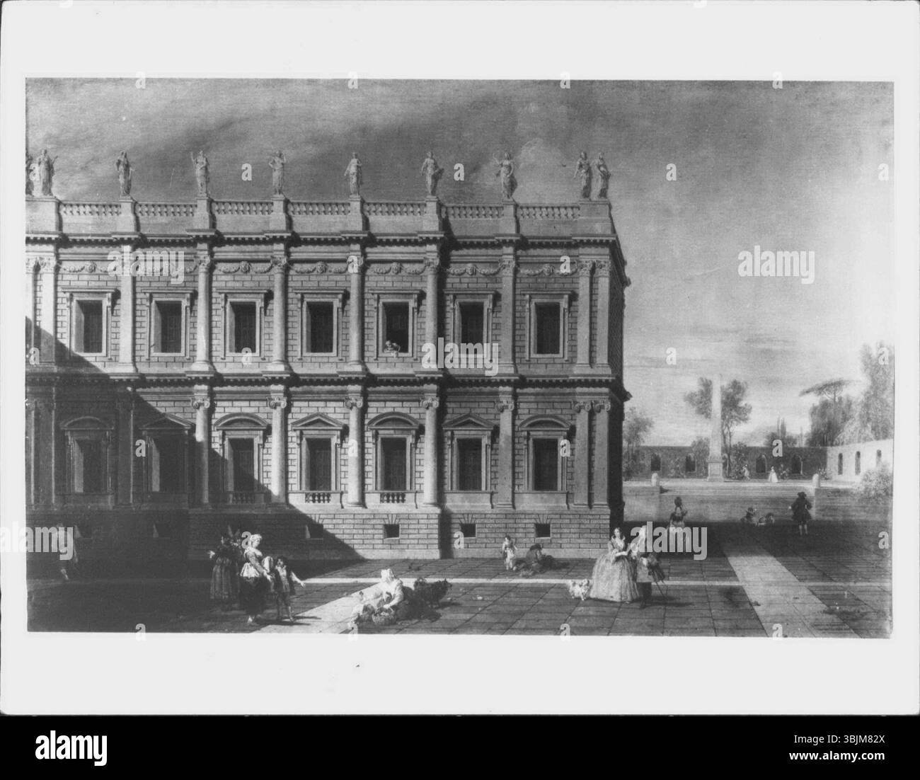 Antonio Visentini’s painting from 1746 shows the Banqueting House at ...