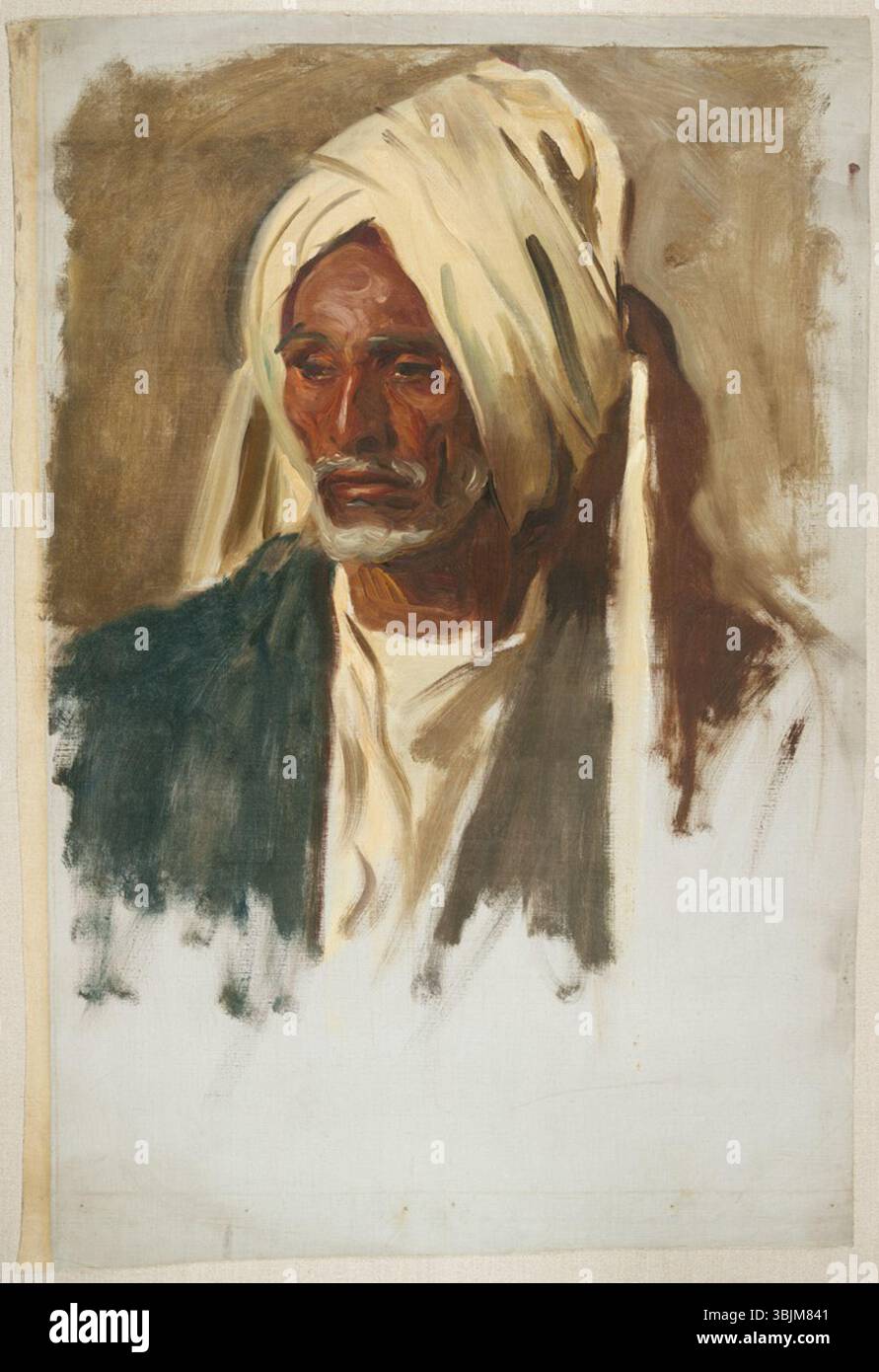 John Singer Sargent (1856–1925) painted 'Old Man with a White Beard' in ...