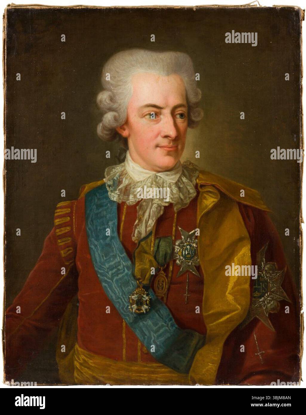 Per Krafft the Elder’s 1791 portrait of Gustav III (1746–1792), King of ...