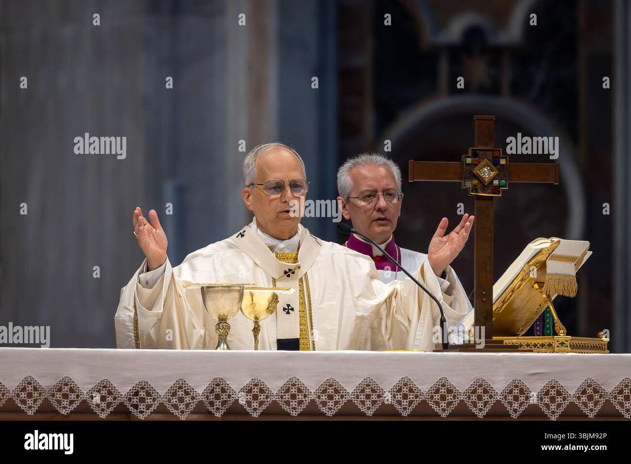 Vatican City - June 15, 2025: On the Solemnity of the Most Holy Trinity ...