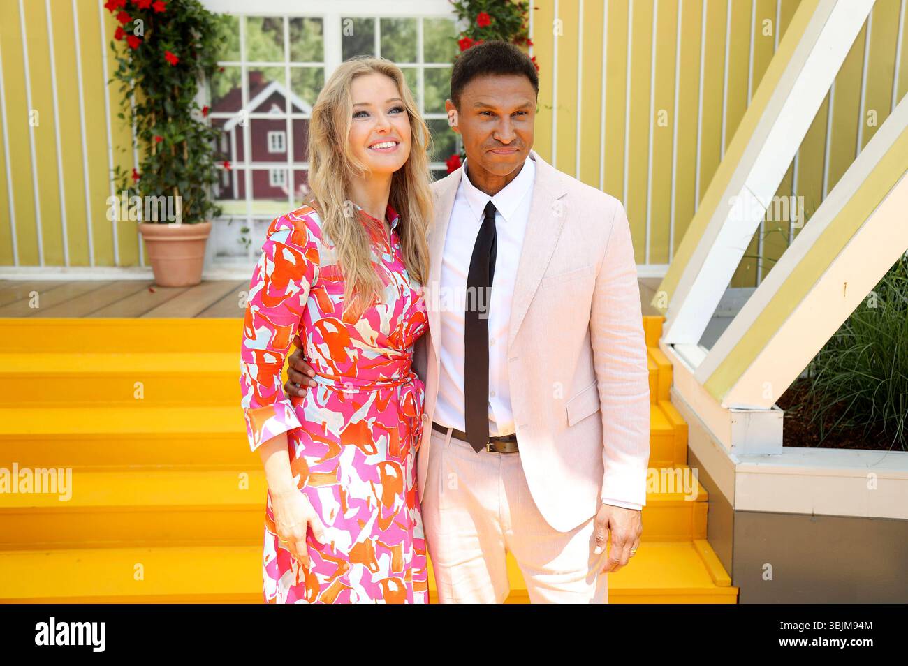 Patrice Aminati und Daniel Aminati in der ARD TV-Show Immer wieder sonntags im Europa-Park. Rust ...