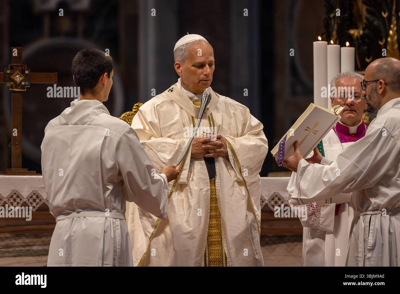Vatican City - June 15, 2025: On the Solemnity of the Most Holy Trinity ...