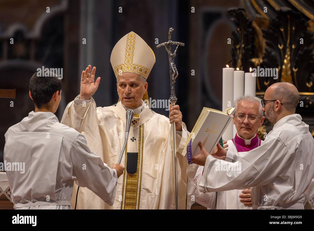 Vatican City - June 15, 2025: On the Solemnity of the Most Holy Trinity ...