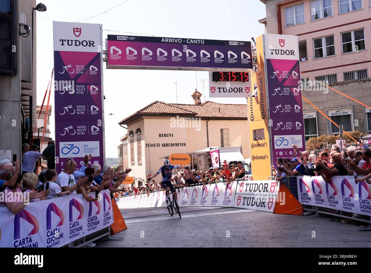 VERVENNE Jonathan ( SOUDAL QUICK-STEP DEVO TEAM) Winner stage during ...
