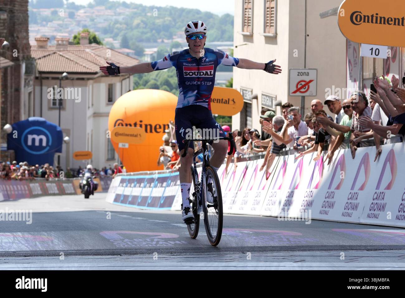 VERVENNE Jonathan ( SOUDAL QUICK-STEP DEVO TEAM) winner stage during ...