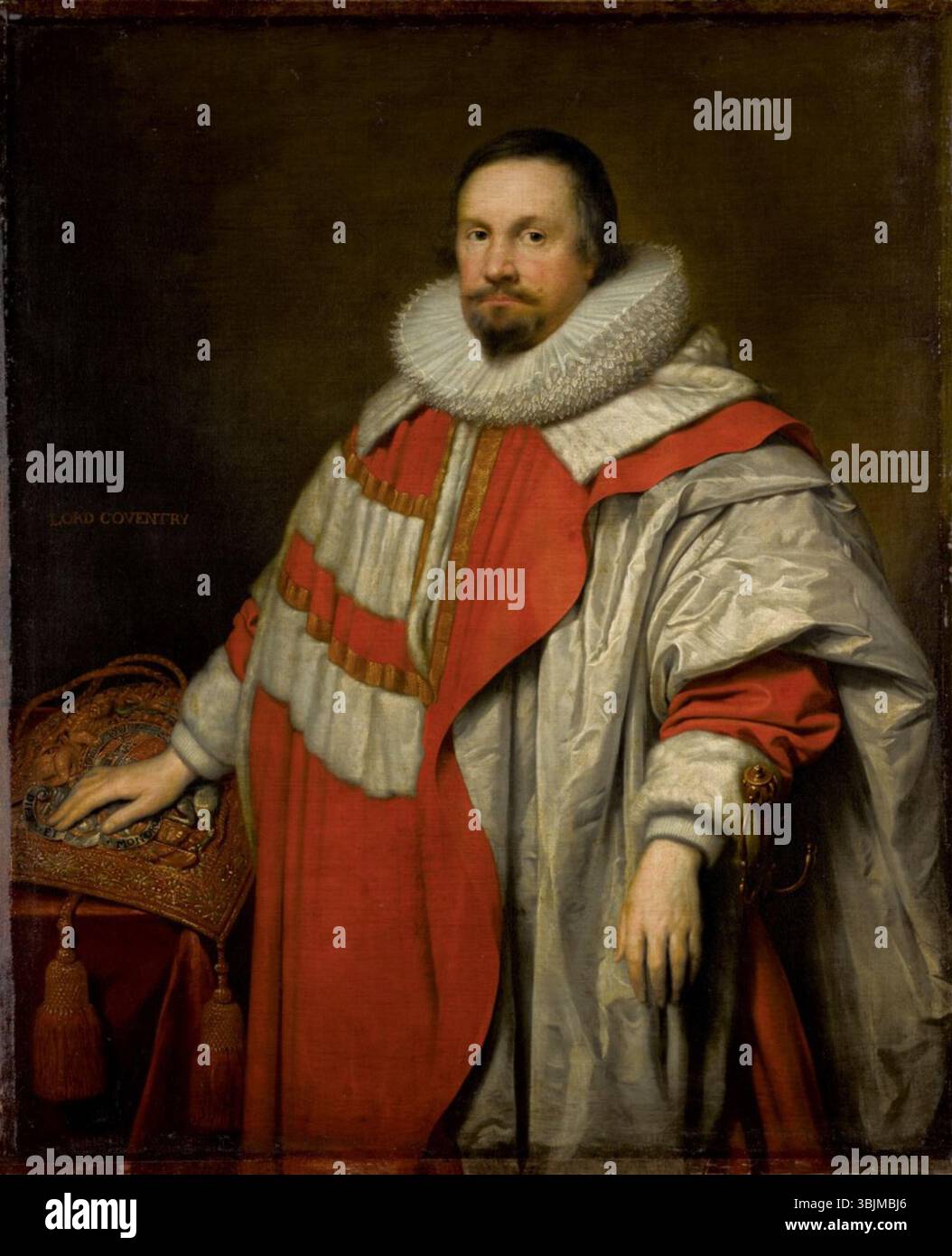 Cornelis Janssens van Ceulen’s 'Portrait of Thomas, 1st Baron Coventry ...