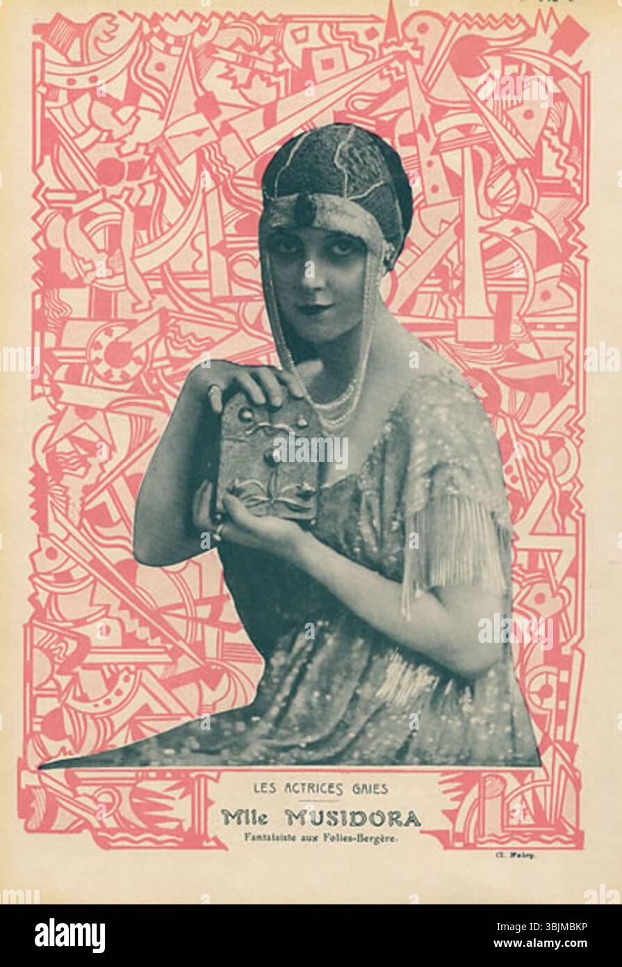 Lucien Waléry’s photograph of actress Musidora, featured in the April 1 ...