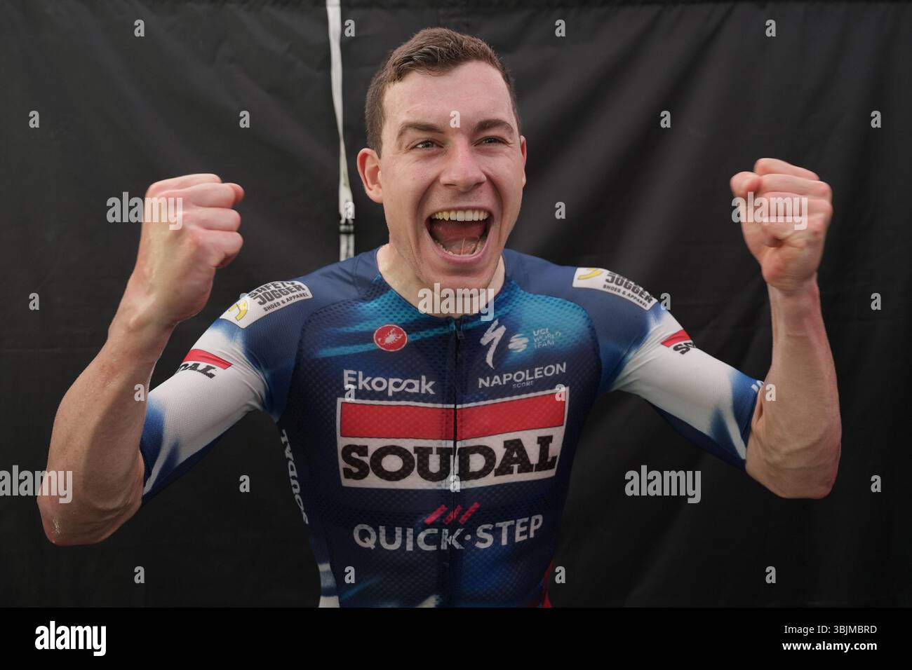 VERVENNE Jonathan ( SOUDAL QUICK-STEP DEVO TEAM) winner stage during ...