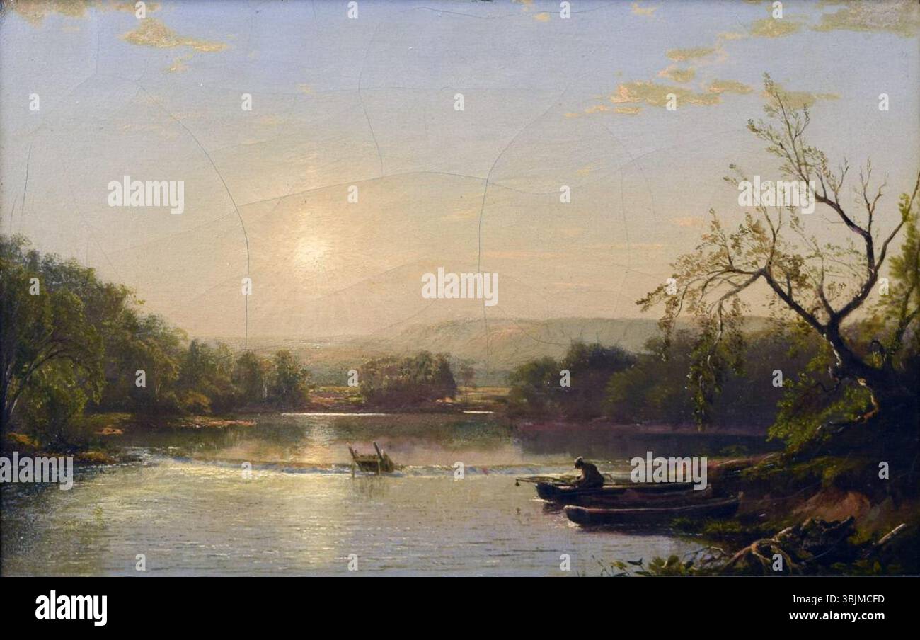 DeWitt Clinton Boutelle's 1862 landscape captures a scenic view near ...