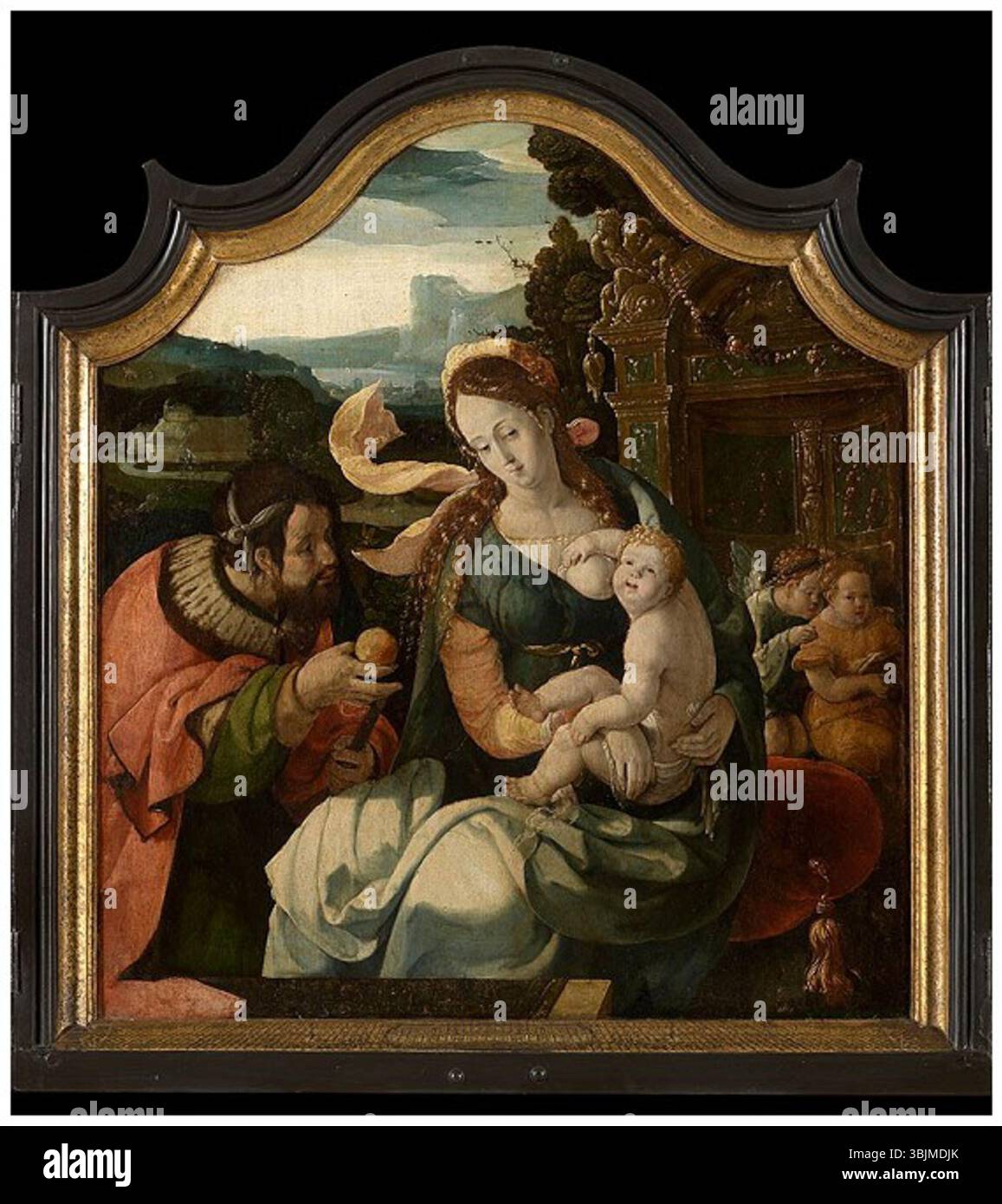 Painting on panel Cut Out Stock Images & Pictures - Alamy