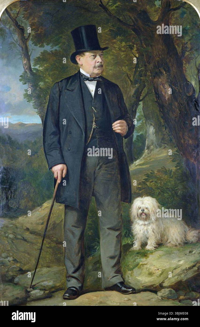 'Portrait of John Newton Mappin' (1877) by Thomas Jones Barker is an ...