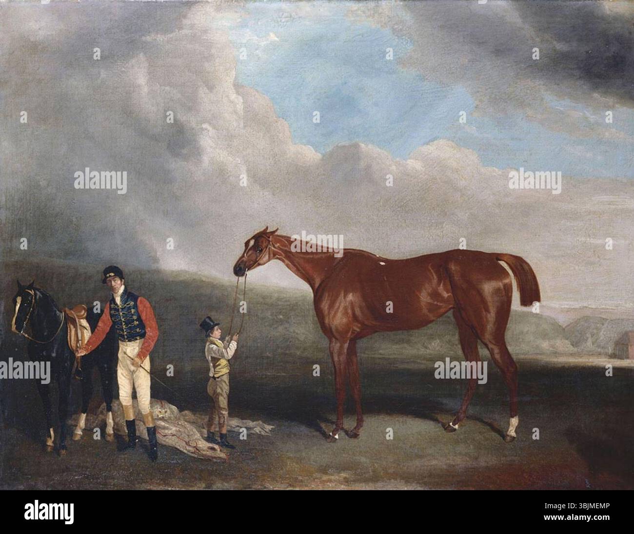 Richard Barrett Davis’ 1828 oil painting 'Maria' depicts the horse ...