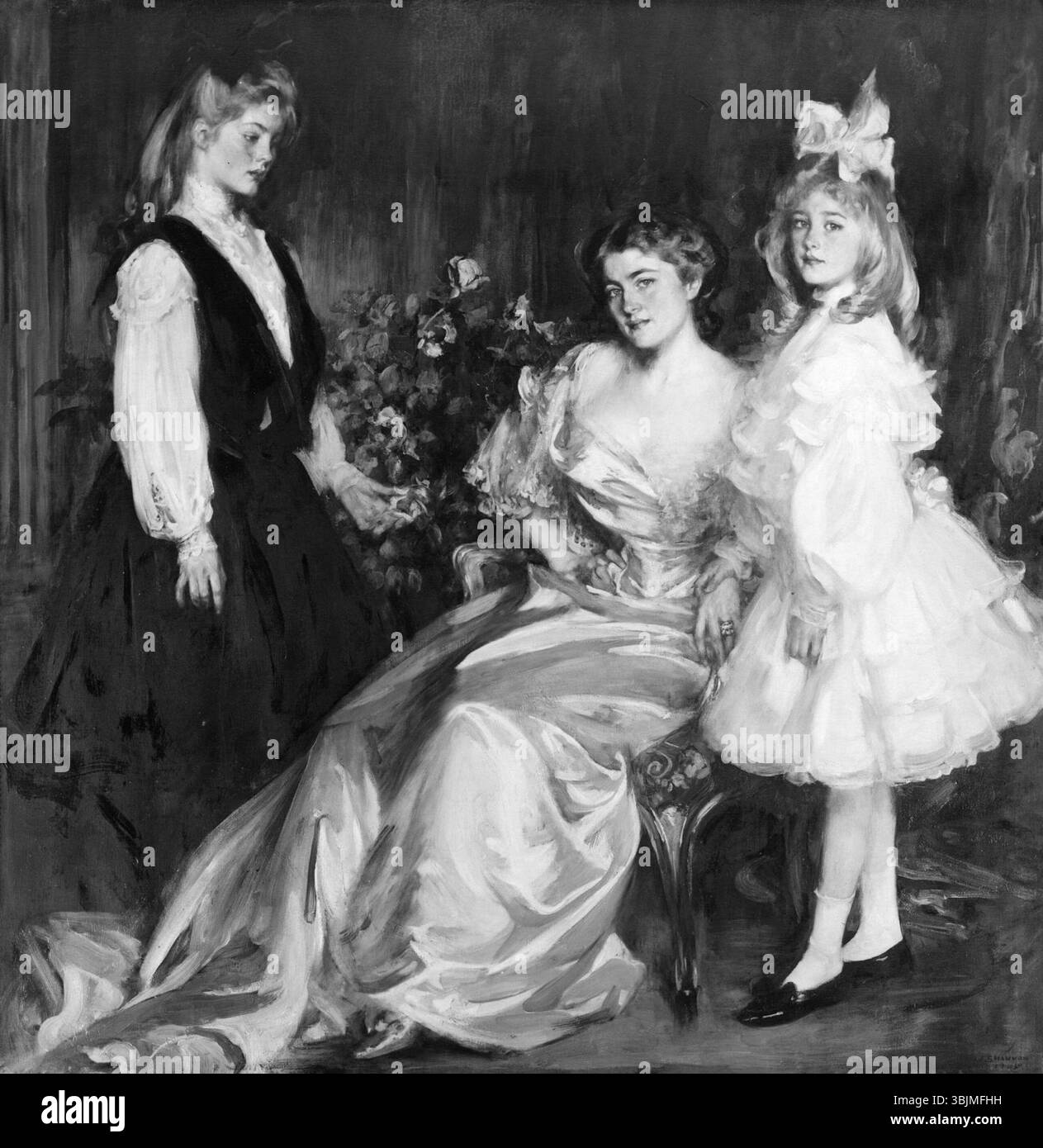 James Jebusa Shannon’s *Mrs. Herbert M. Sears with her Daughters* (1905 ...