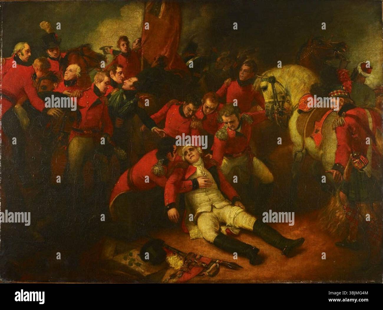 Thomas Stothard’s painting, created between 1802 and 1805, depicts Sir ...